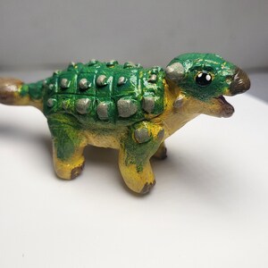 Bumpy the Ankylosaurus Sculpture | Clay Dinosaur Sculpture - Etsy