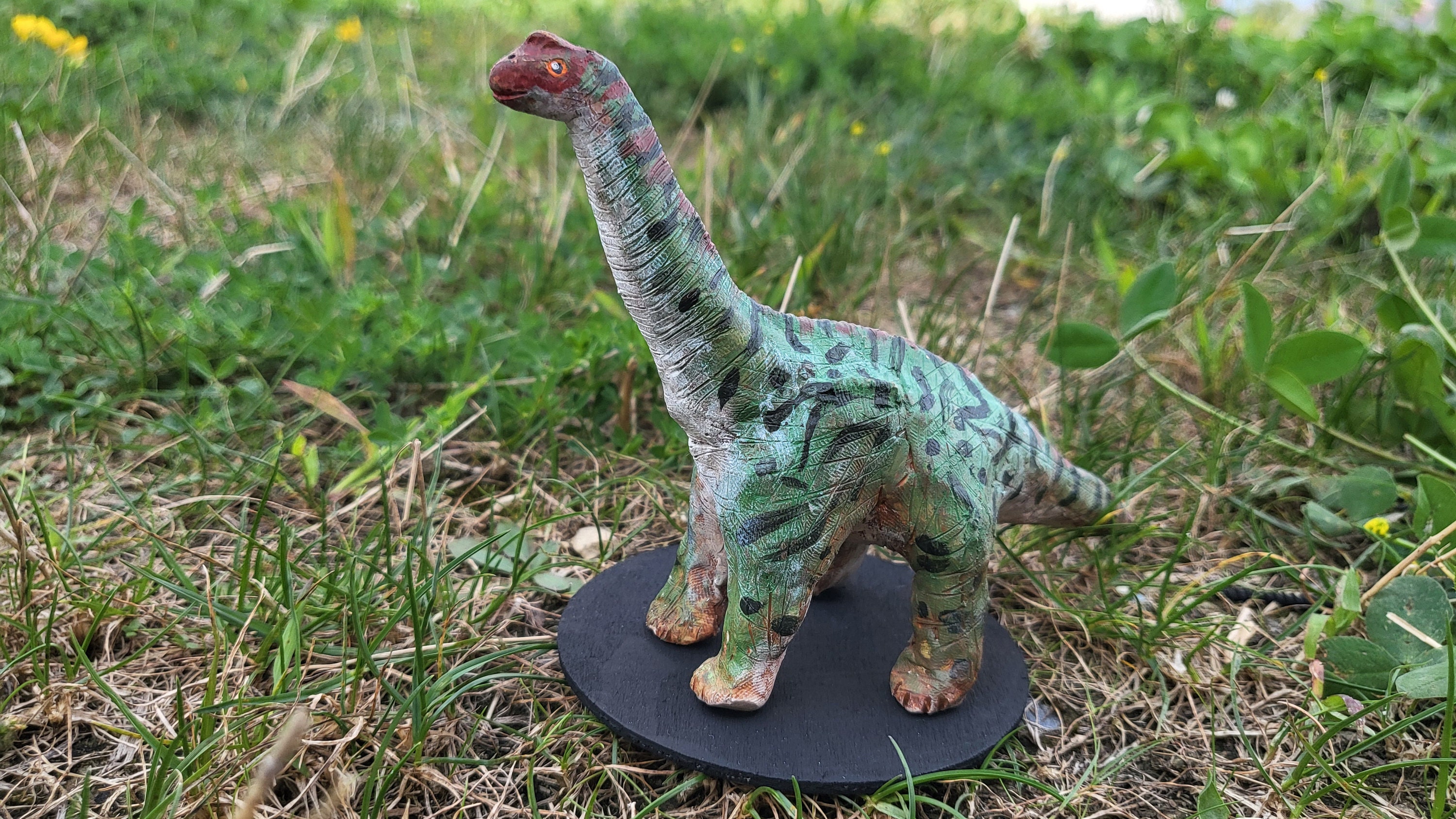 Brachiosaurus From Jurassic Park 3| Clay Dinosaur Sculpture - Etsy