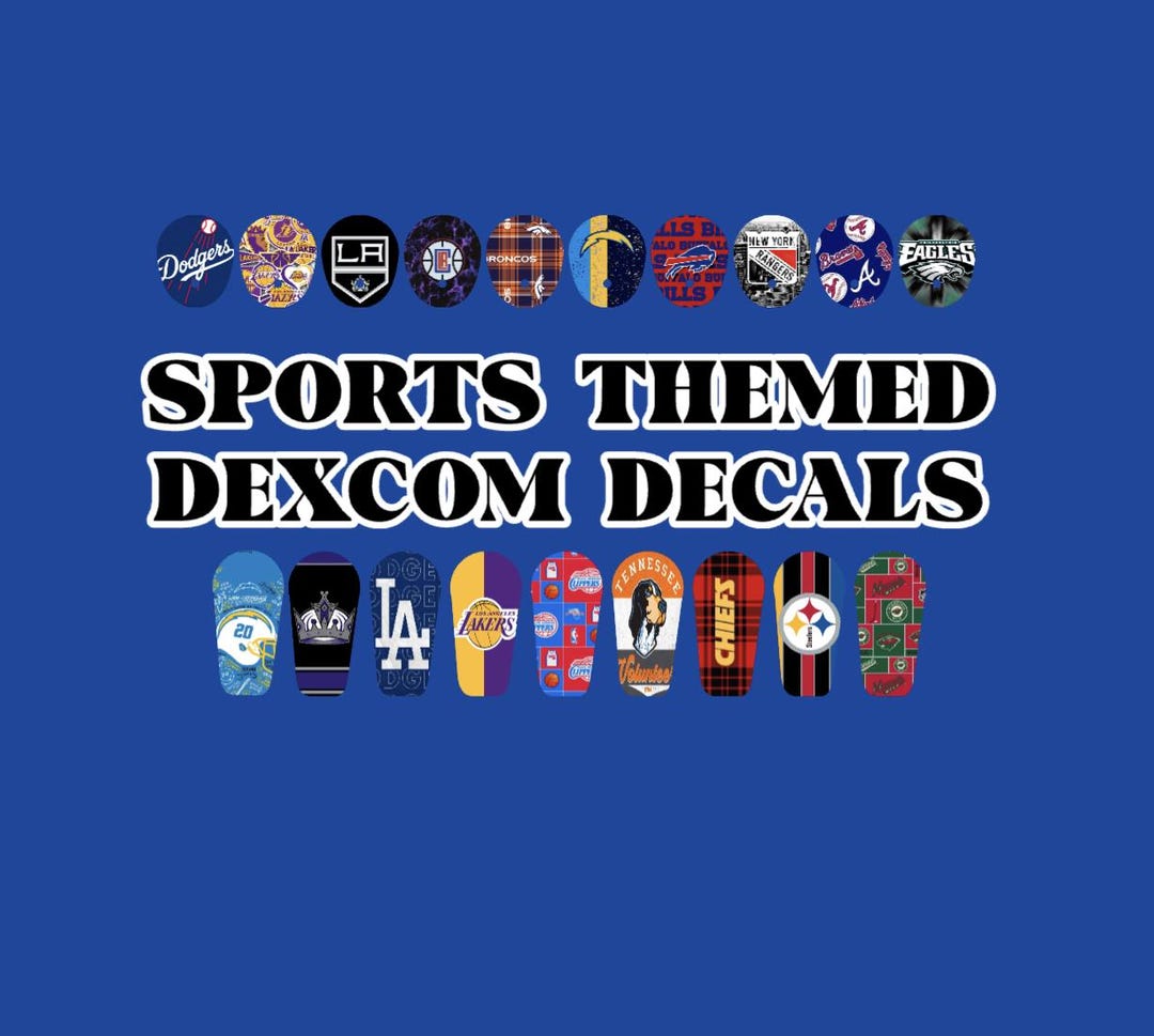 Sports Diabetes Device Stickers: Dexcom G6/G7, *** Sensor Face Stickers ...