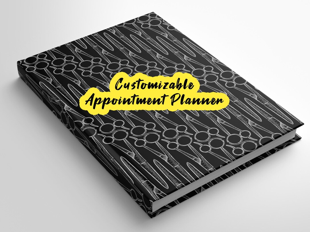 Customizable Appointment Book | Dated / Undated | Monthly Pages and ...