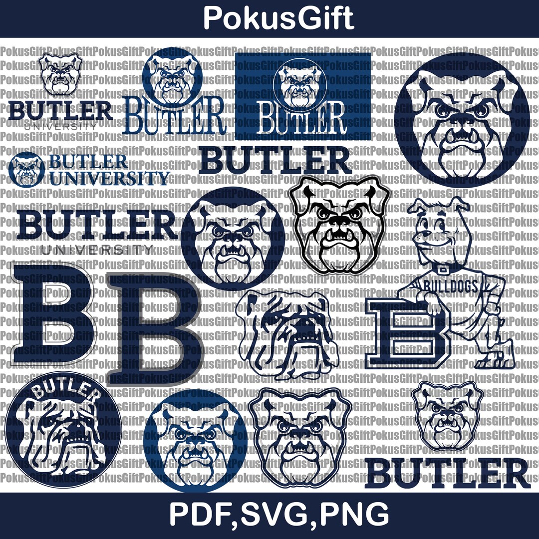 Butler University SVG, Athletics, Bulldogs SVG, Game Day, College ...