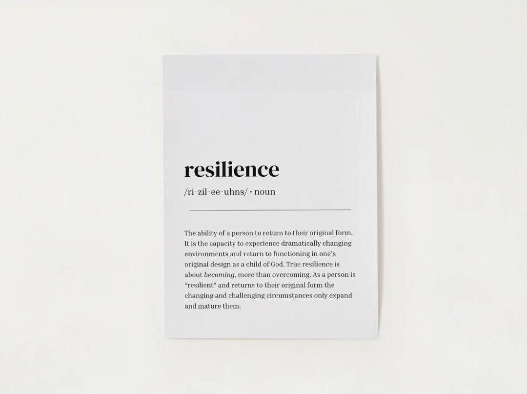 Resilience Digital Download | Wall Art Print by Hannah Cheo - Etsy