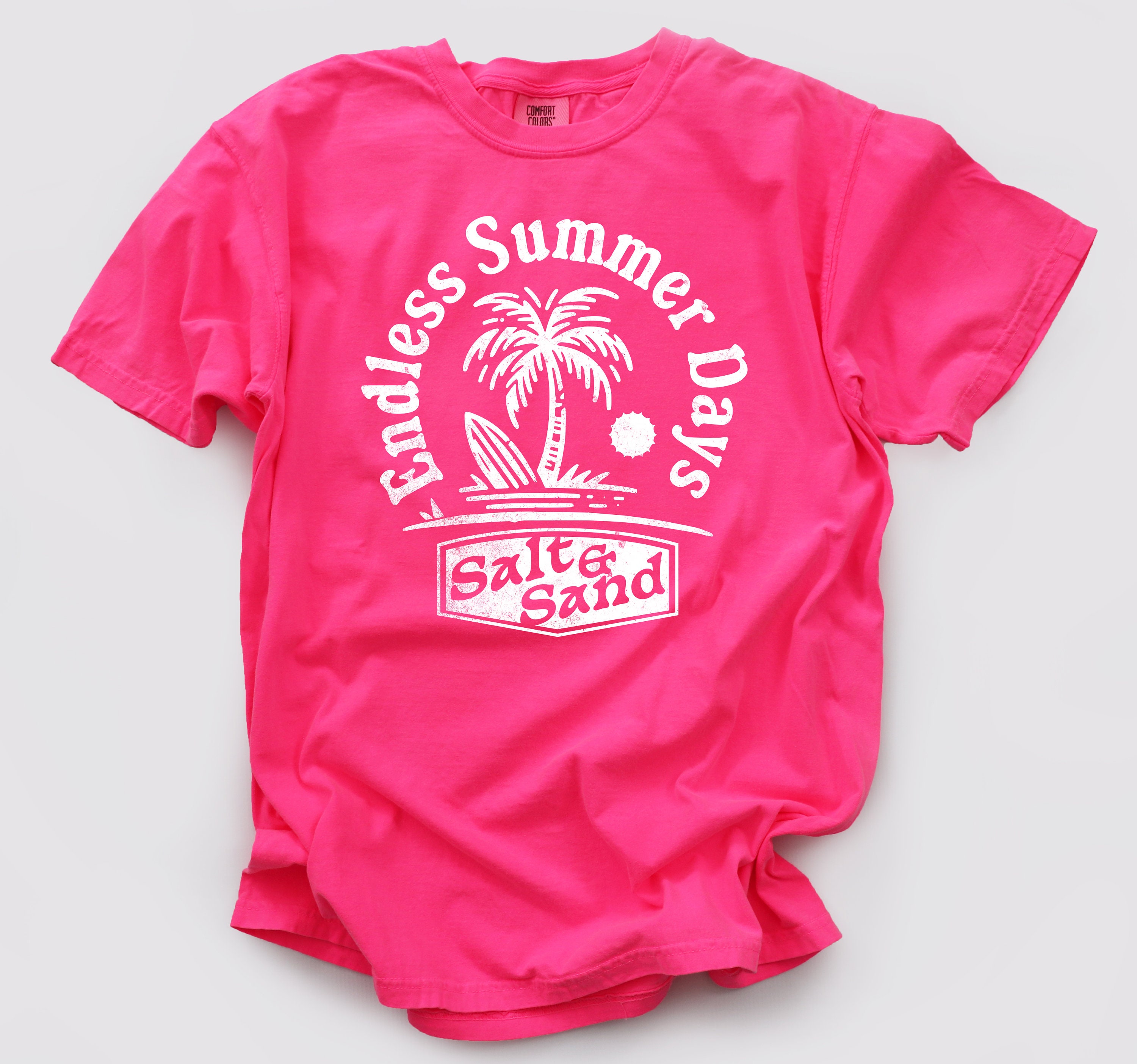 Endless Summer Days PNG: Neon Beach Design (digital Download) - Etsy
