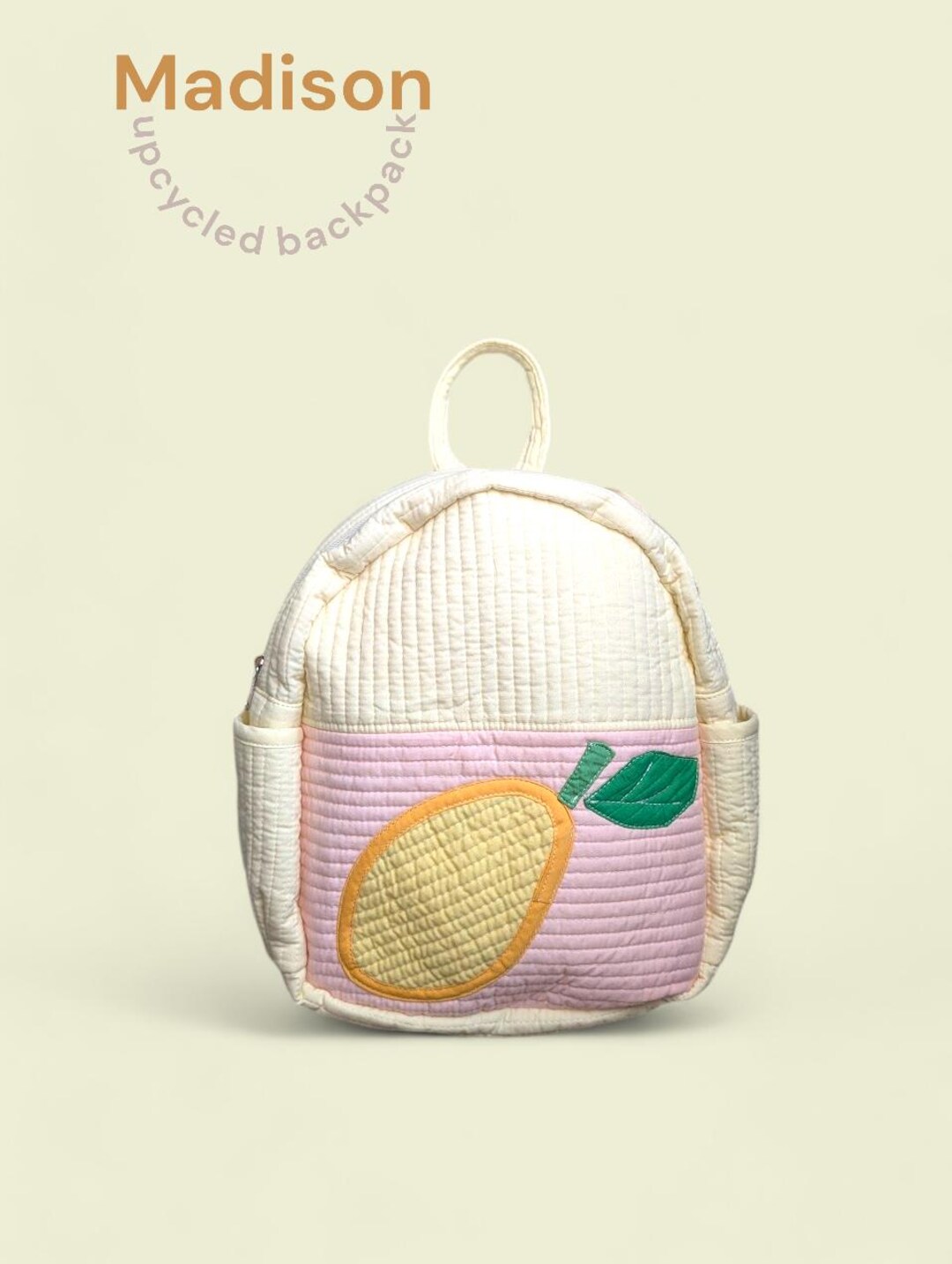 Personalized Madison Handmade Upcycled Backpack for Kids – Unique ...