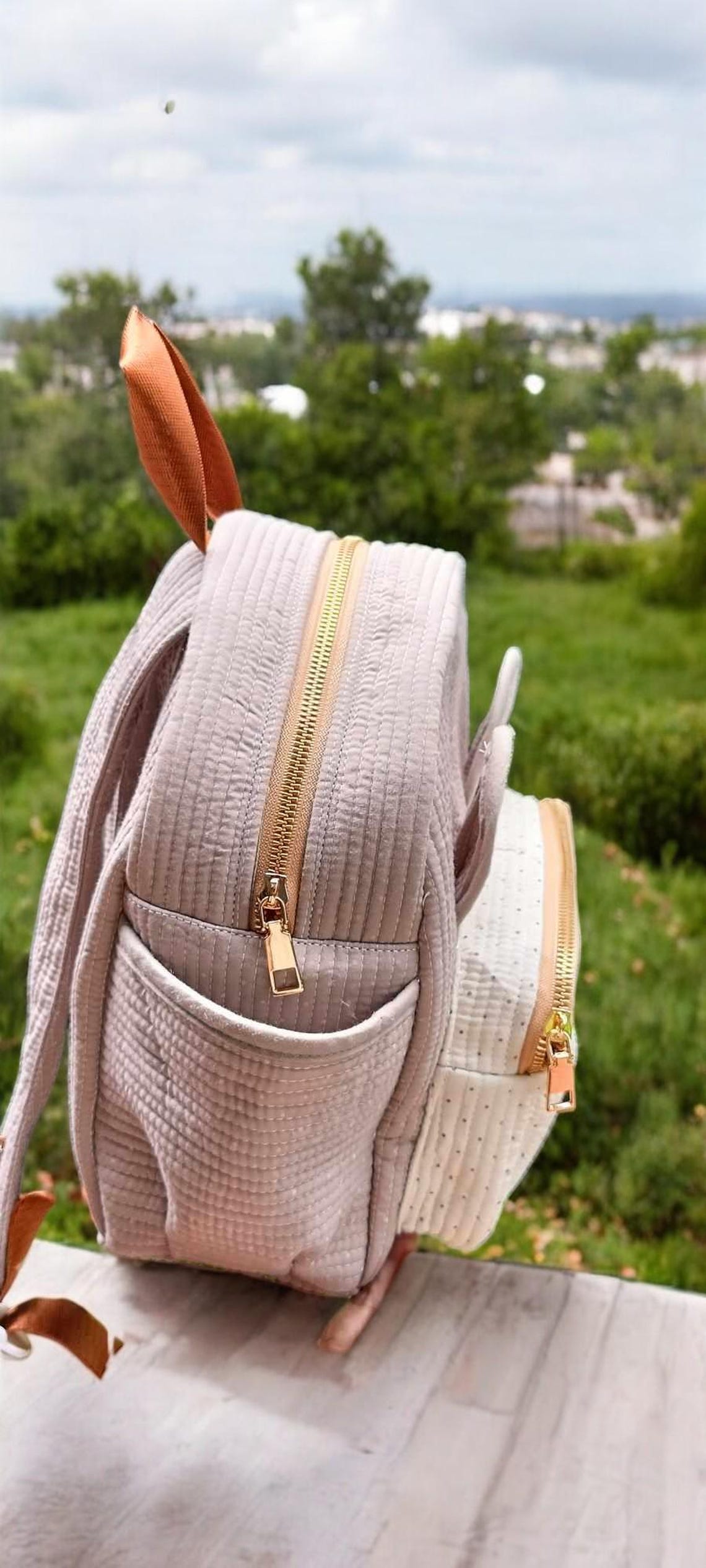 Casey Personalized Handmade Upcycled Backpack for Kids – Unique Quilted ...