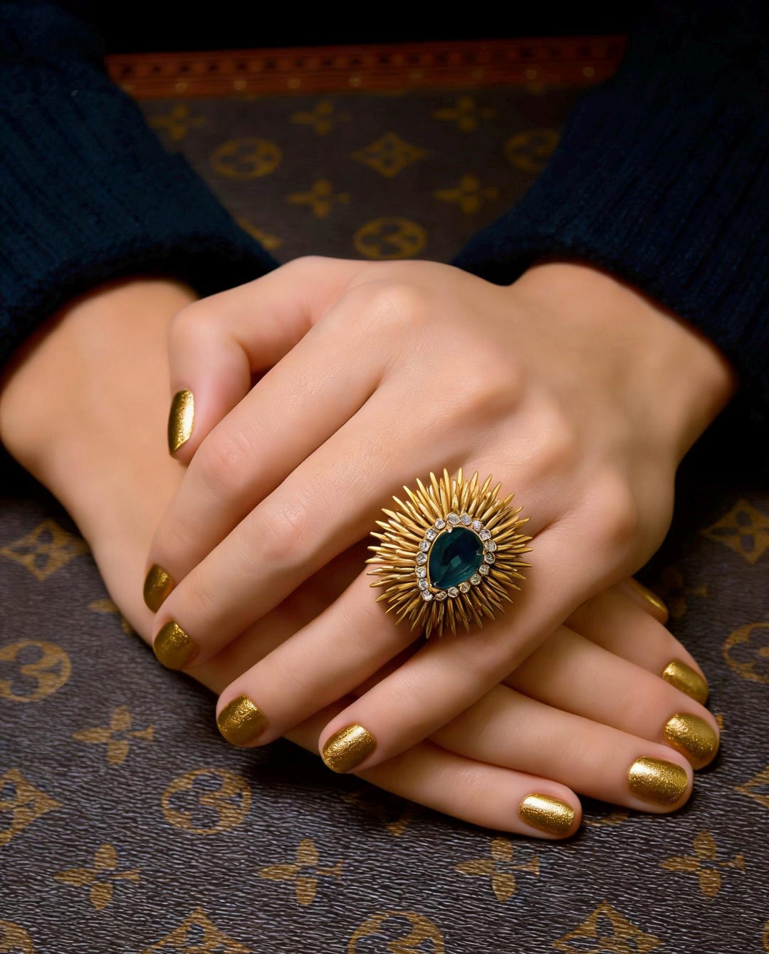 The Armored Heart” — Philosophical Handcrafted Collector’s Ring With ...