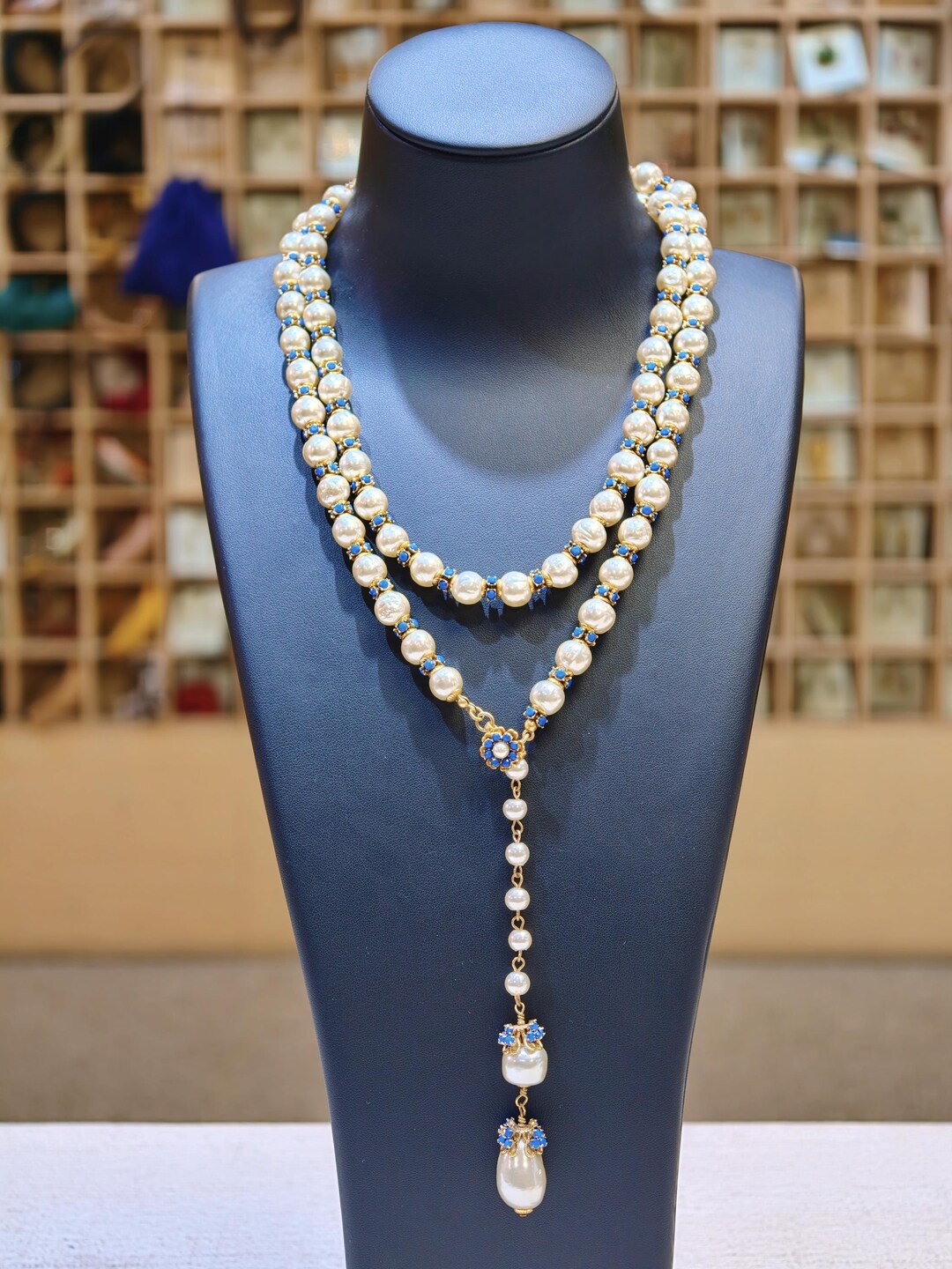 Baroque Pearl Jewelry Set – Miriam Haskell Style, Archival Design - Etsy
