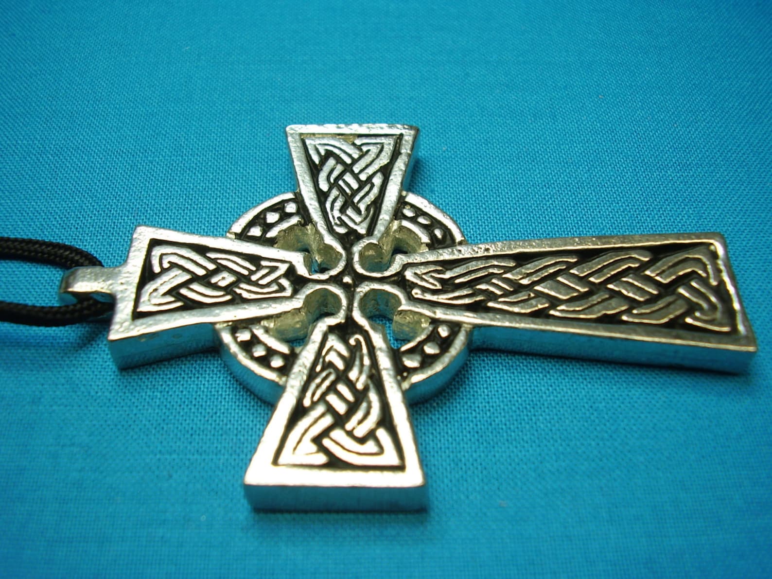 Large Early Rustic Celtic Cross Necklace - Etsy