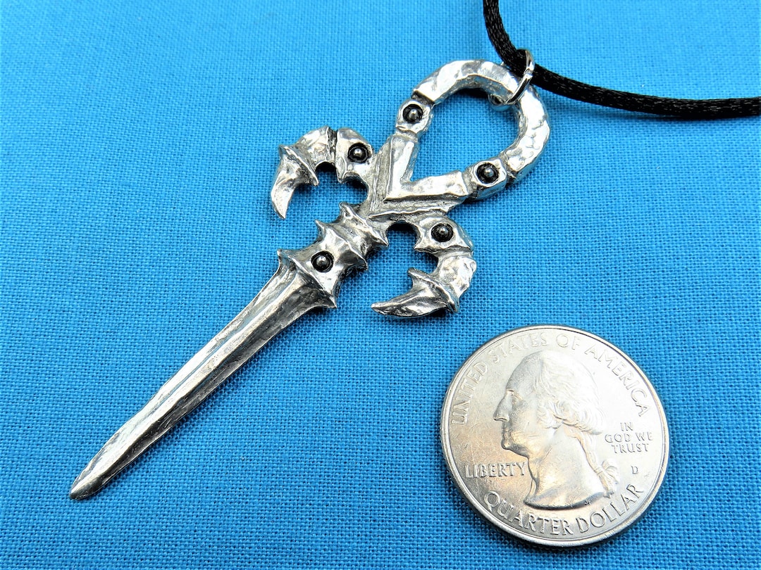 Vampire Ankh, the Elder Bloodletter, Ankh of the Unseen Necklace - Etsy