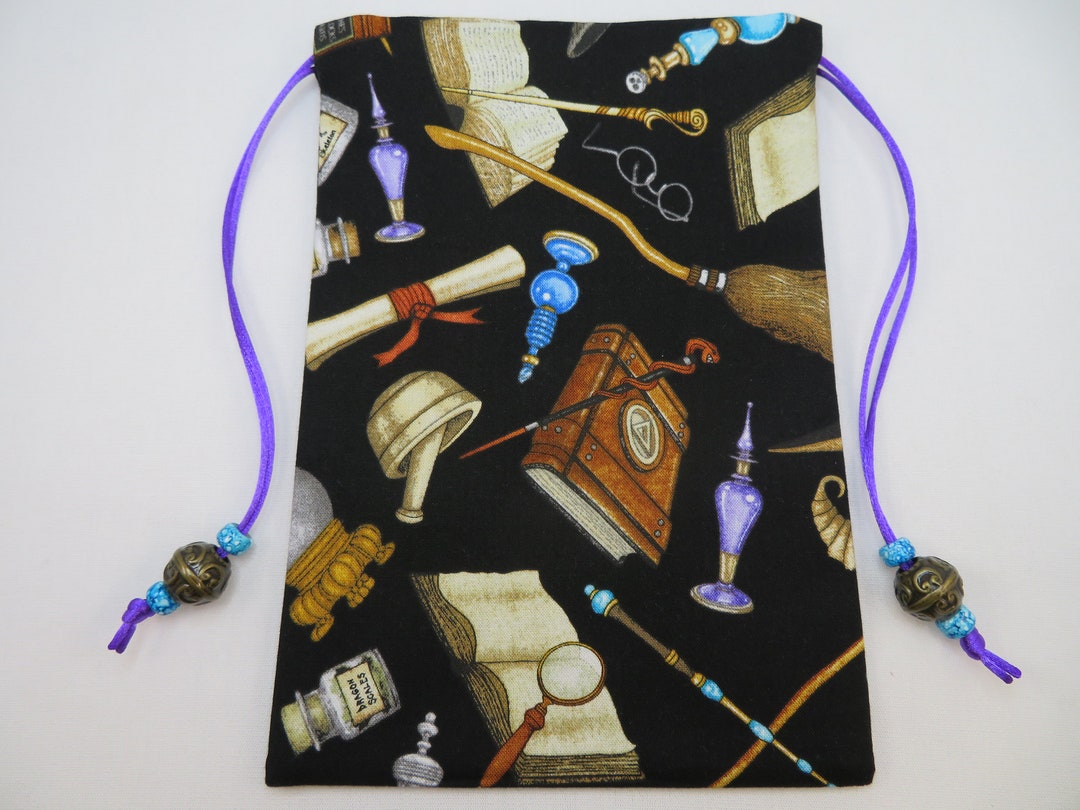 Jumbo Magic Potions (silk Lined) Tarot Bag - Etsy