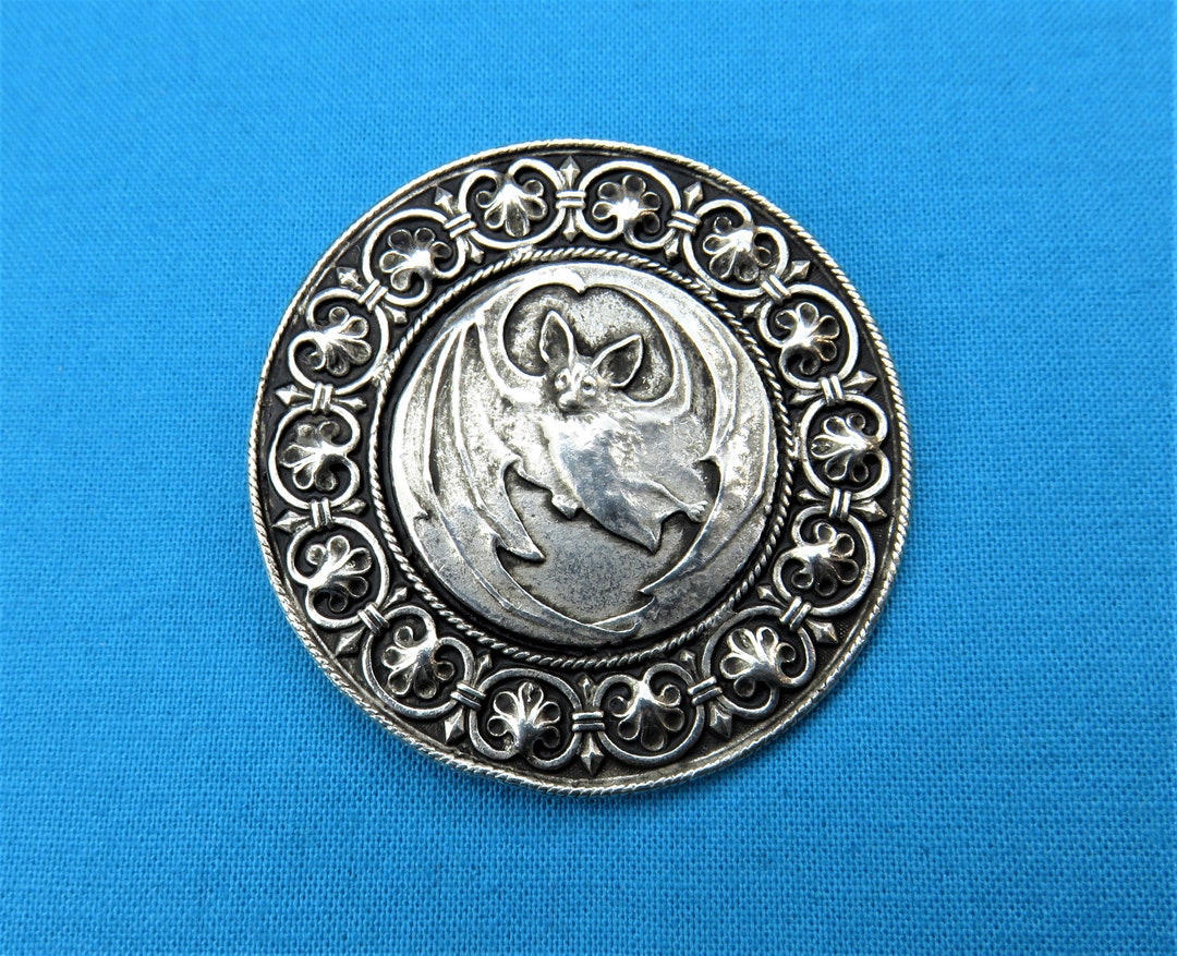 Vampire Bat Button, 1 7/8, Victorian Reproduction - Etsy