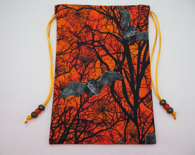 Flying Bats at Sunset Tarot Card Bag for Jumbo Tarot Decks - Etsy