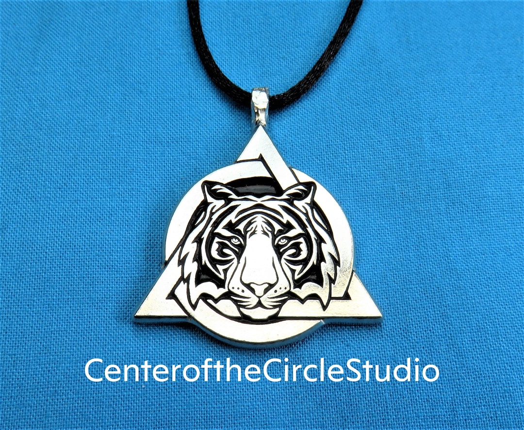 Medium Therian Tribal Tiger Pride Necklace, Medium Tiger Otherkin ...