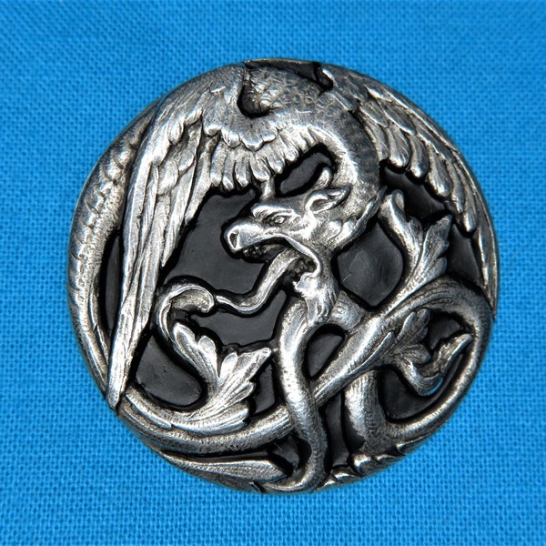 Dragon Button - Etsy