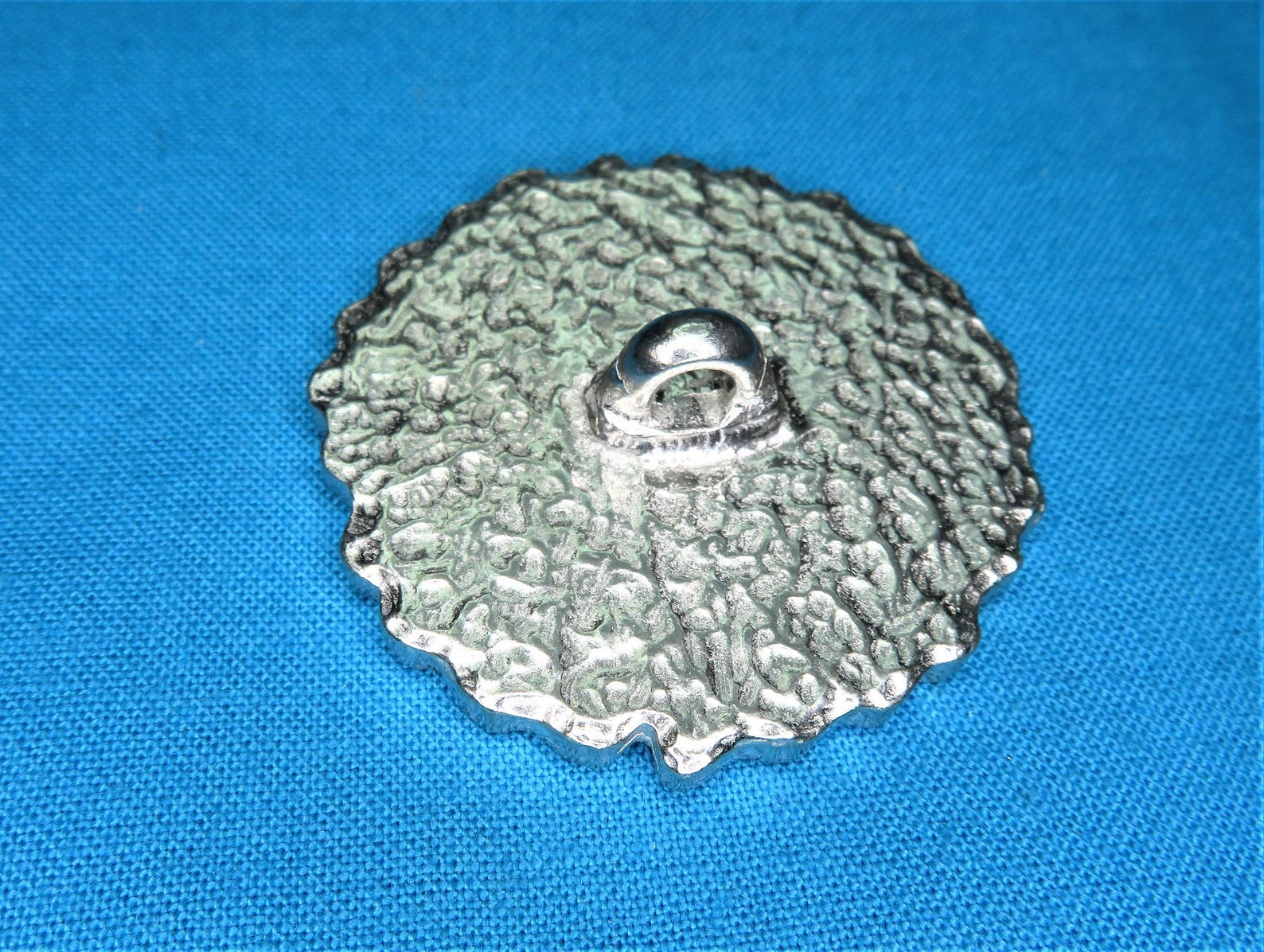 Illuminati Button, All Seeing Eye Button, Handmade Cast Silver Pewter ...