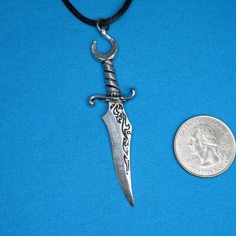 Dagger Necklace - Etsy