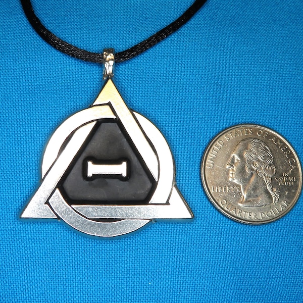 Therian Symbol Necklace Silver - Etsy