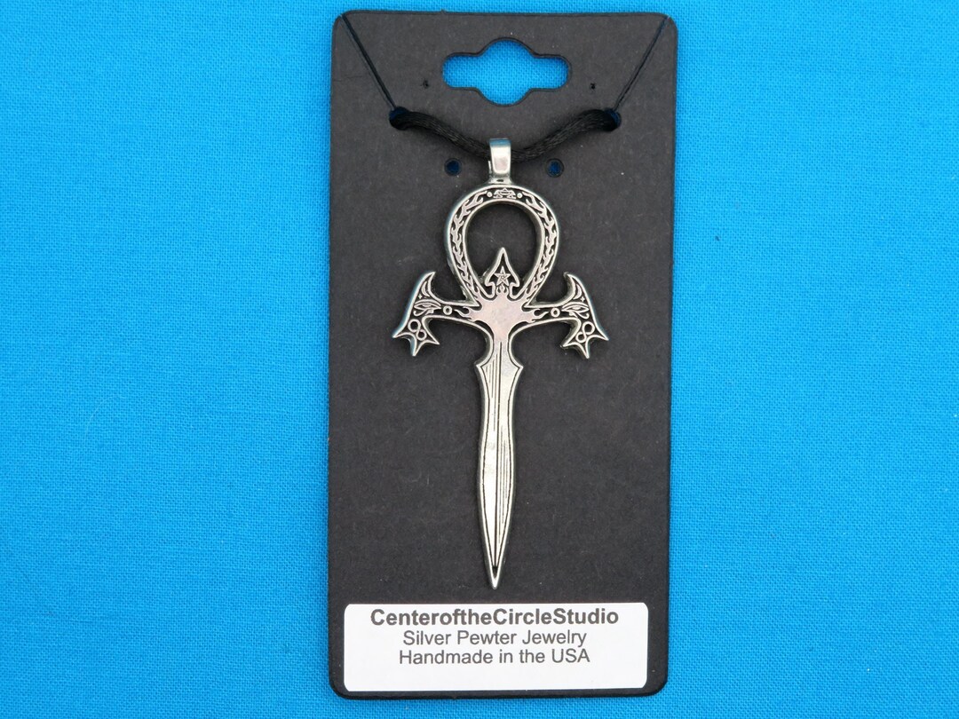 Vampire Ankh Elder Vampyre Ankh Necklace Small, Handmade Solid Cast ...