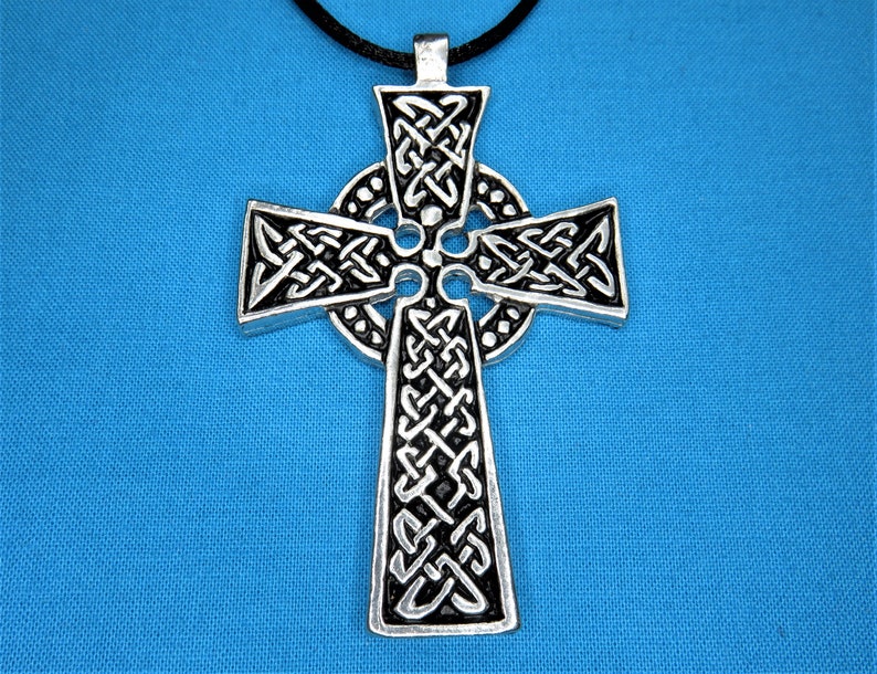 Large Early Rustic Celtic Cross Necklace - Etsy