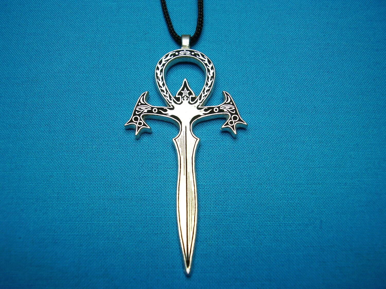 Vampire Ankh Elder Vampyre Ankh Necklace Small - Etsy