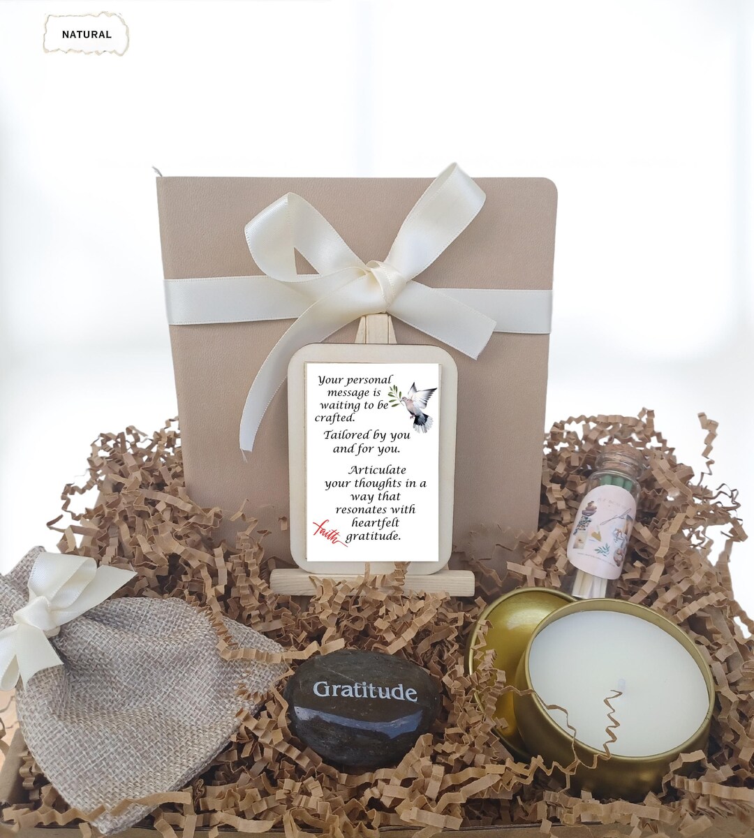 Personalized Thank You Gift Box Custom Miniature Sign Friend ...