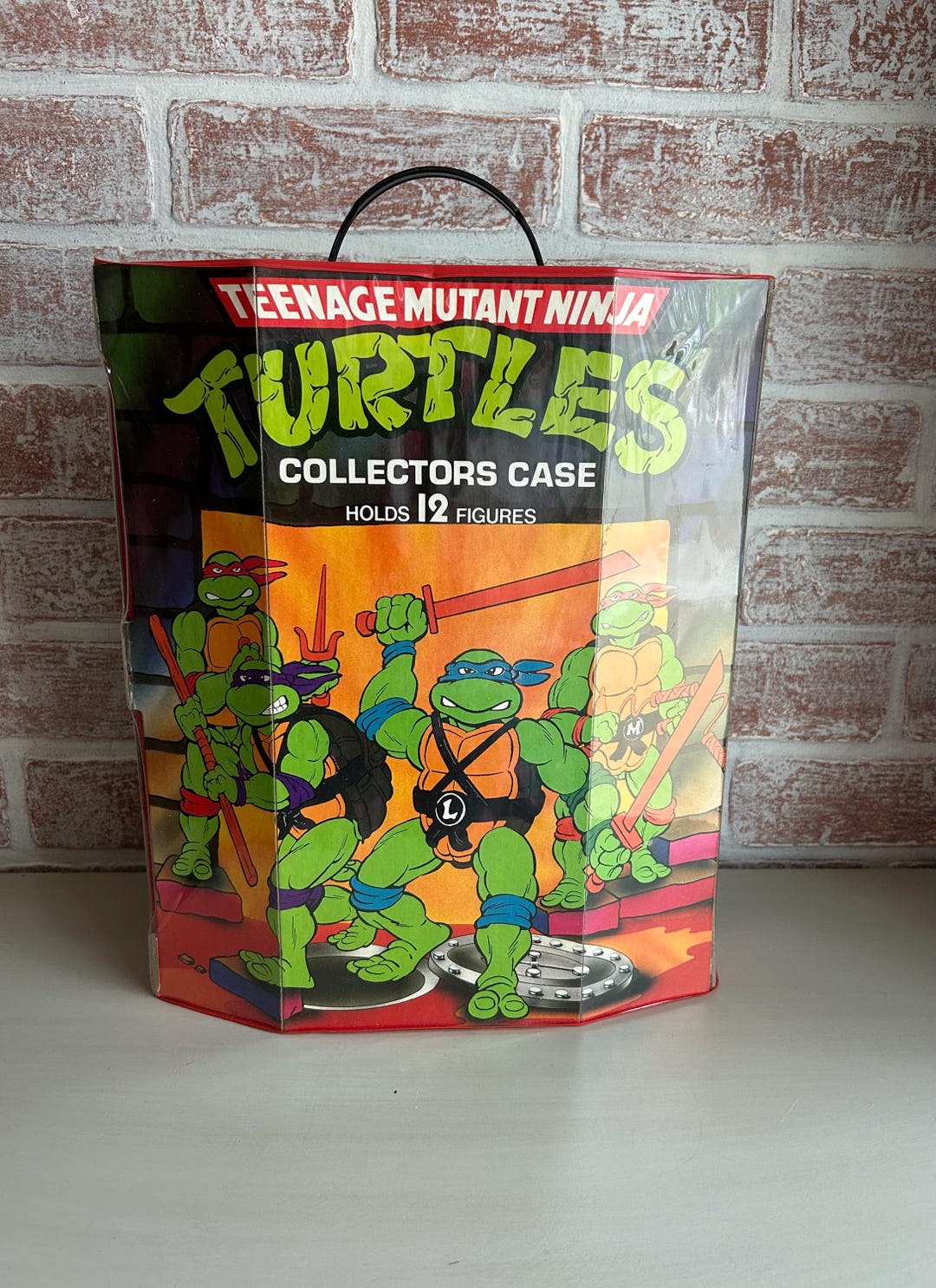 Vintage 1988 Teenage Mutant Ninja Turtles Action Figure Carrying ...