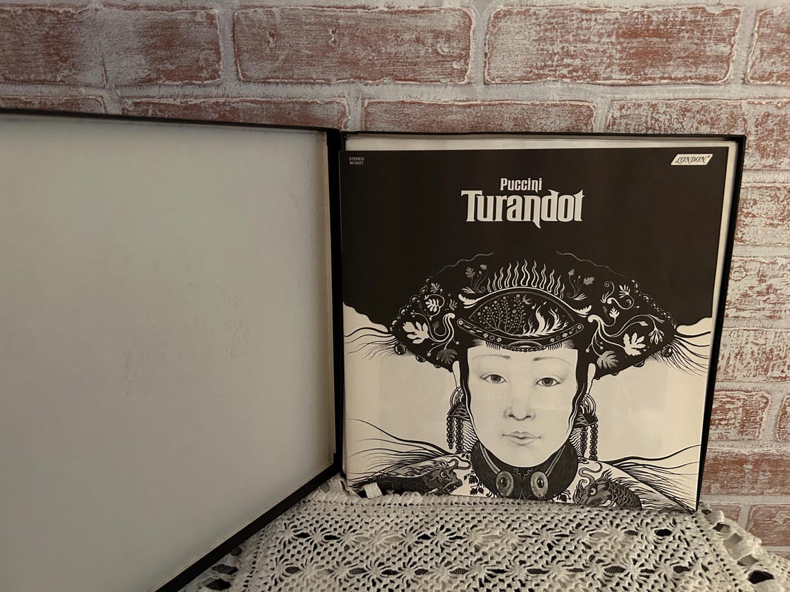 Vintage Puccini Turandot Mehta Sutherland Pavarotti Caballe Ghiaurov ...