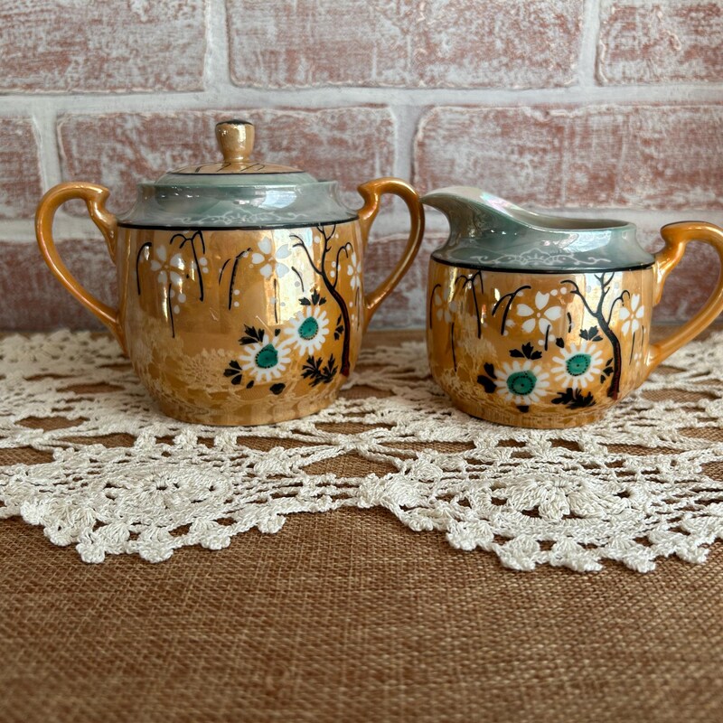 Lusterware Creamer - Etsy