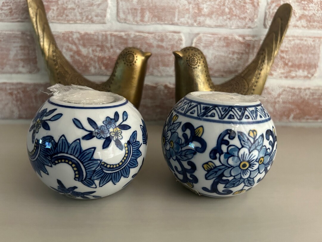 Vintage Centrum Ceramics Tea Light Candle Holders-set of 2 - Etsy
