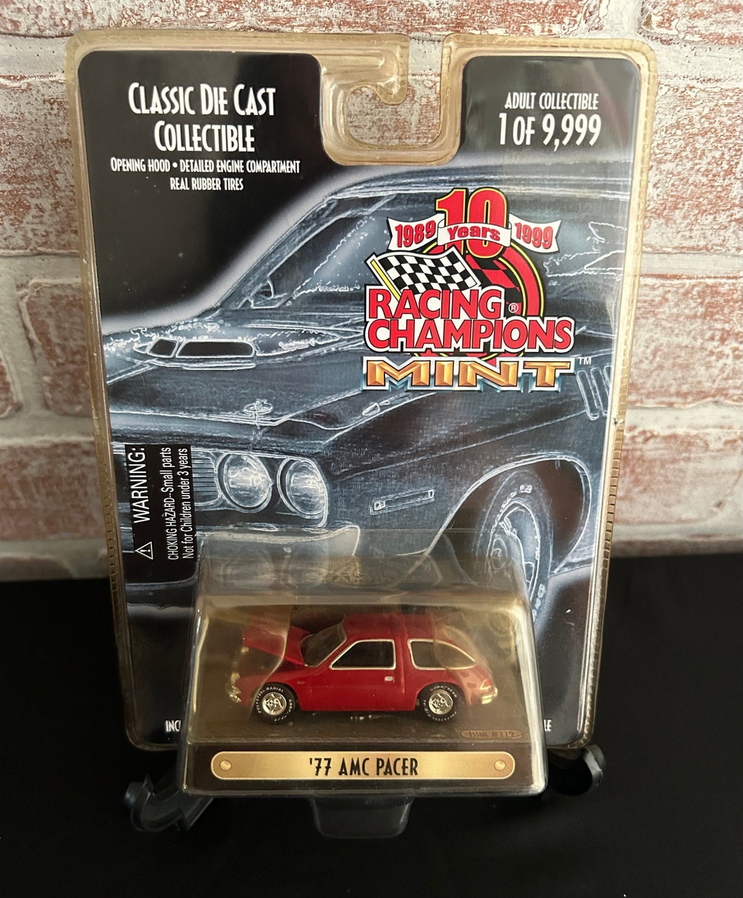 Racing Champions Mint Red 1977 AMC Pacer Classic Die Cast Collectible ...