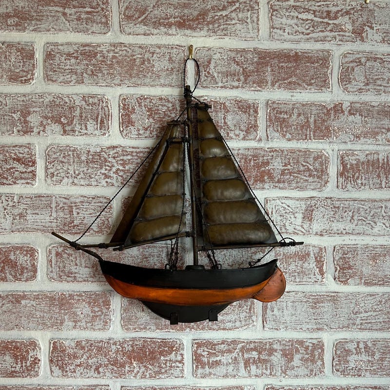 Copper Sailboat - Etsy