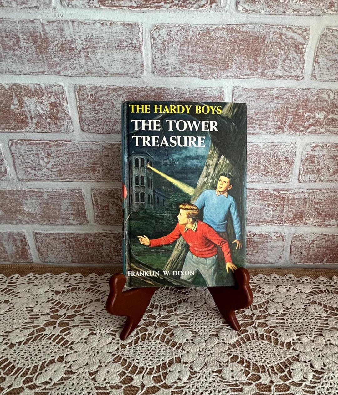 Vintage Hardy Boys the Tower Treasure Book 1959 Grosset Dunlap ...