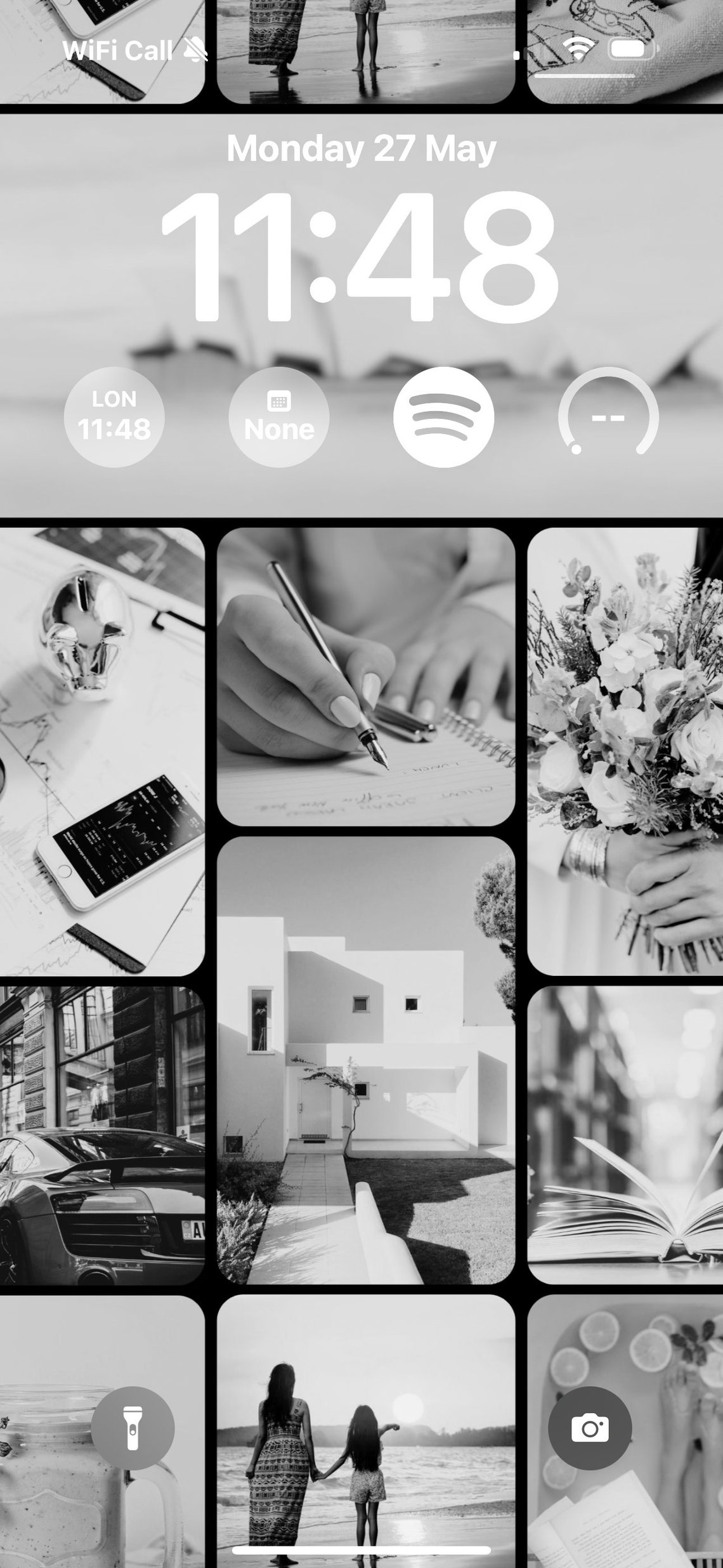 Vision Board Phone Lock Screen Template - Etsy