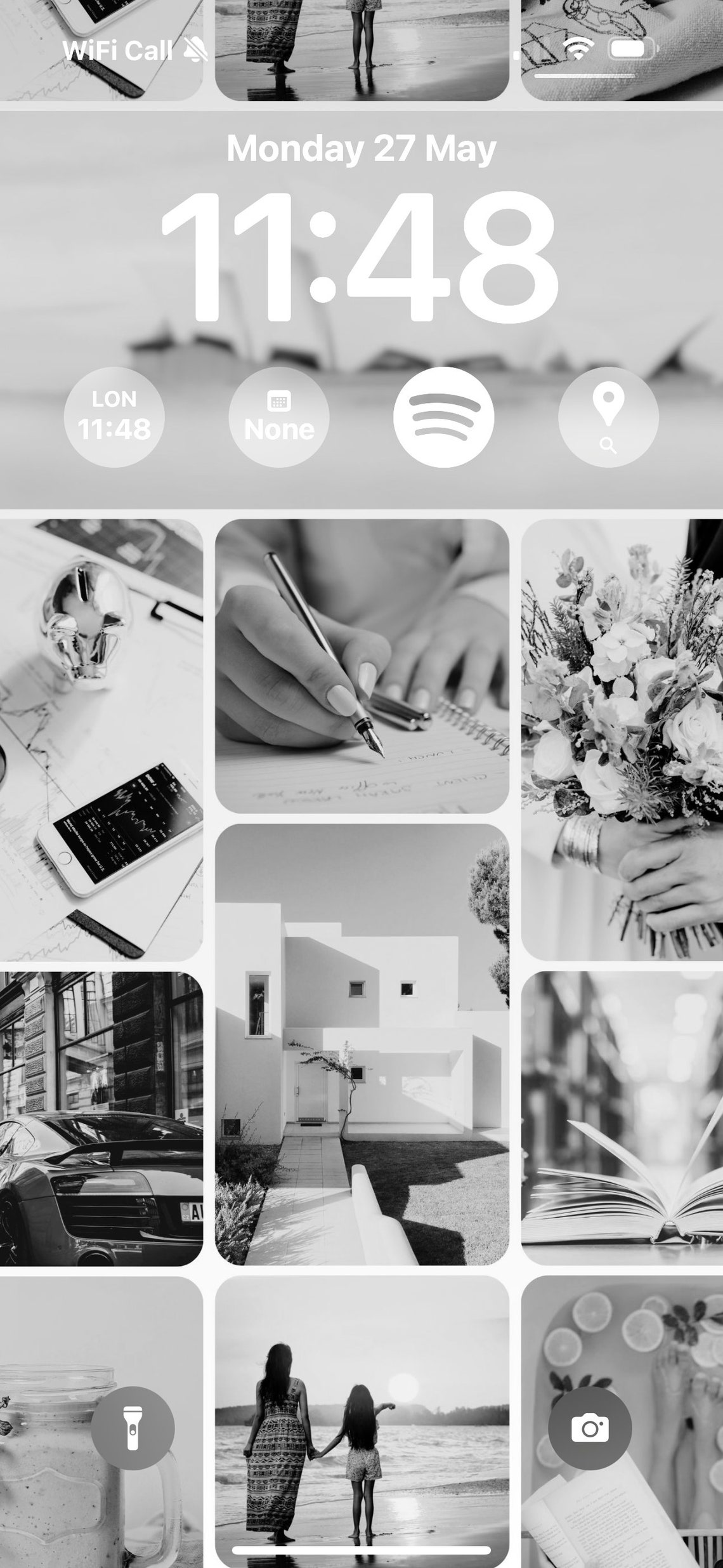 Vision Board Phone Lock Screen Template - Etsy