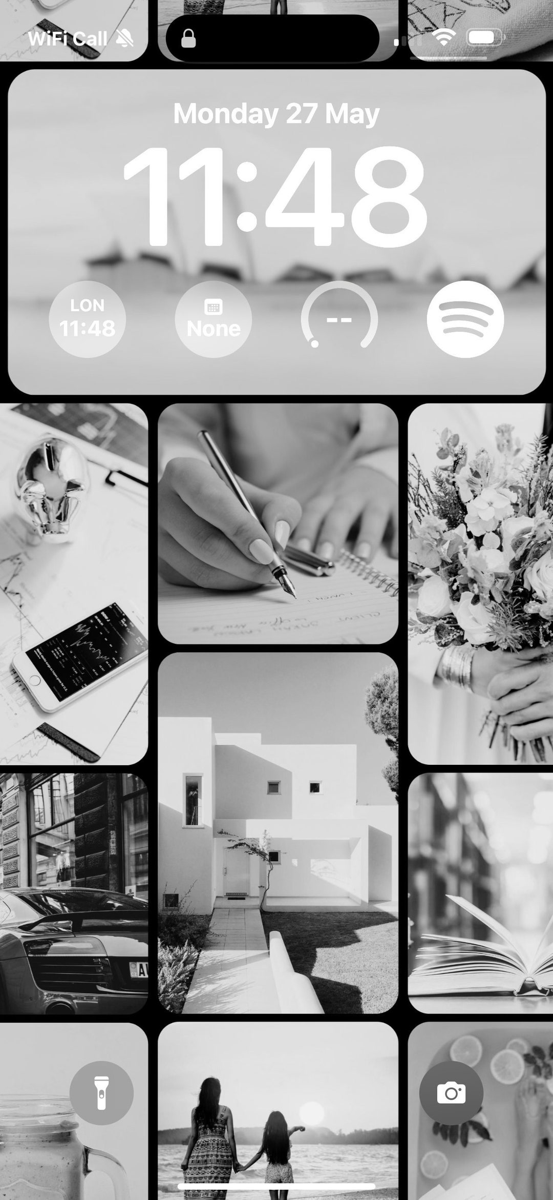 Vision Board Phone Lock Screen Template - Etsy