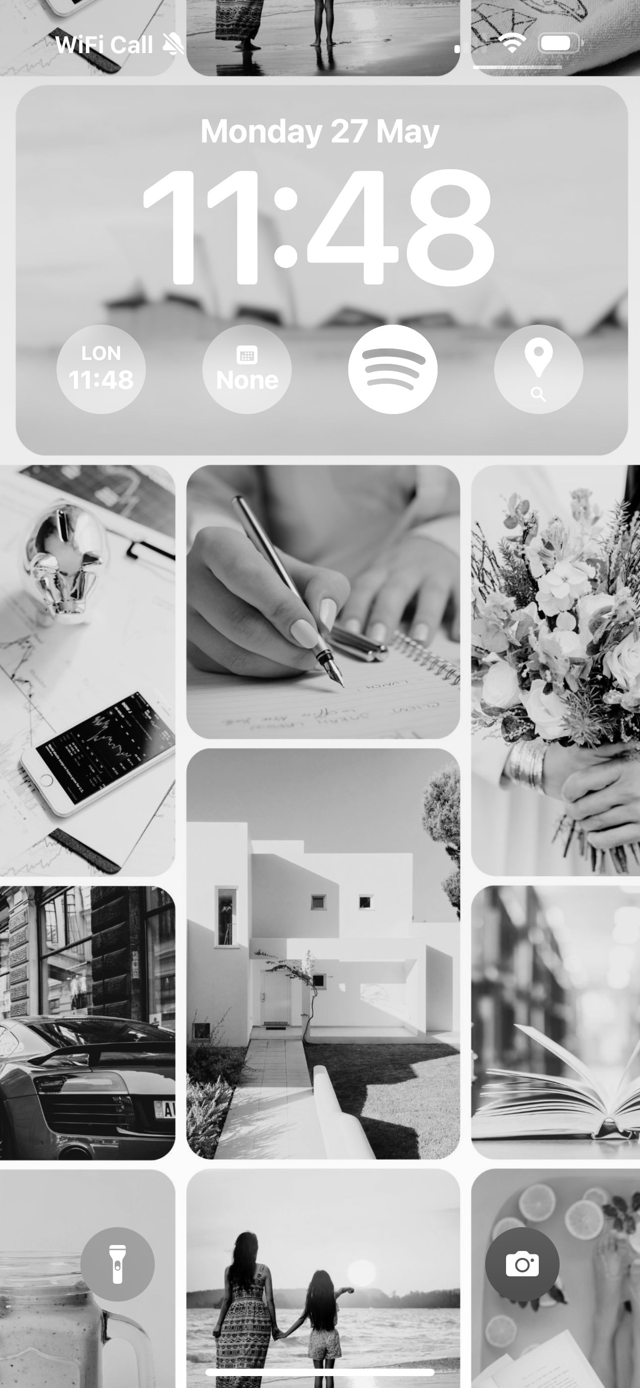 Vision Board Phone Lock Screen Template - Etsy