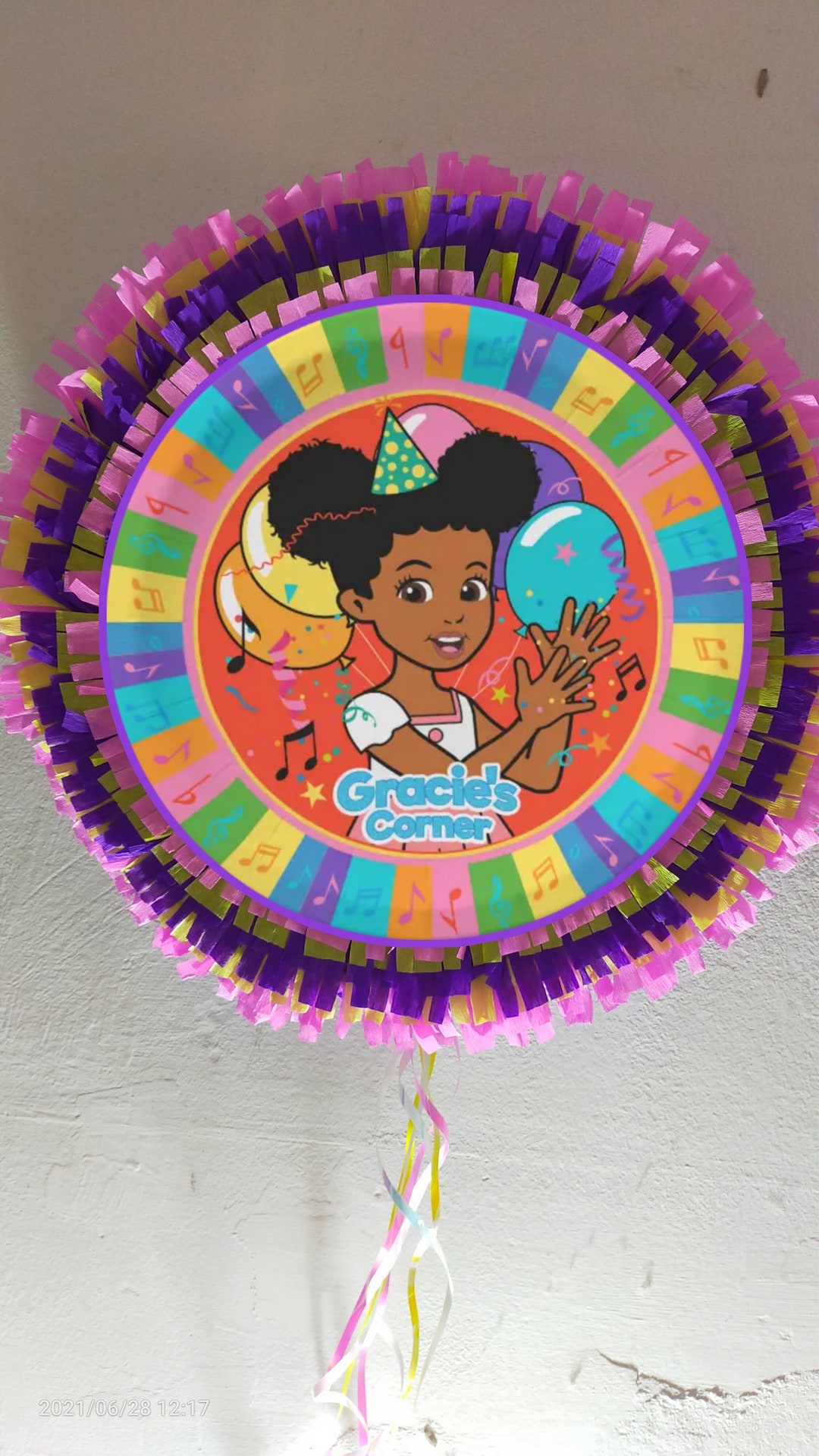 Birthday Party Pinata Gracie's Corner Girl Party Supplies - Etsy