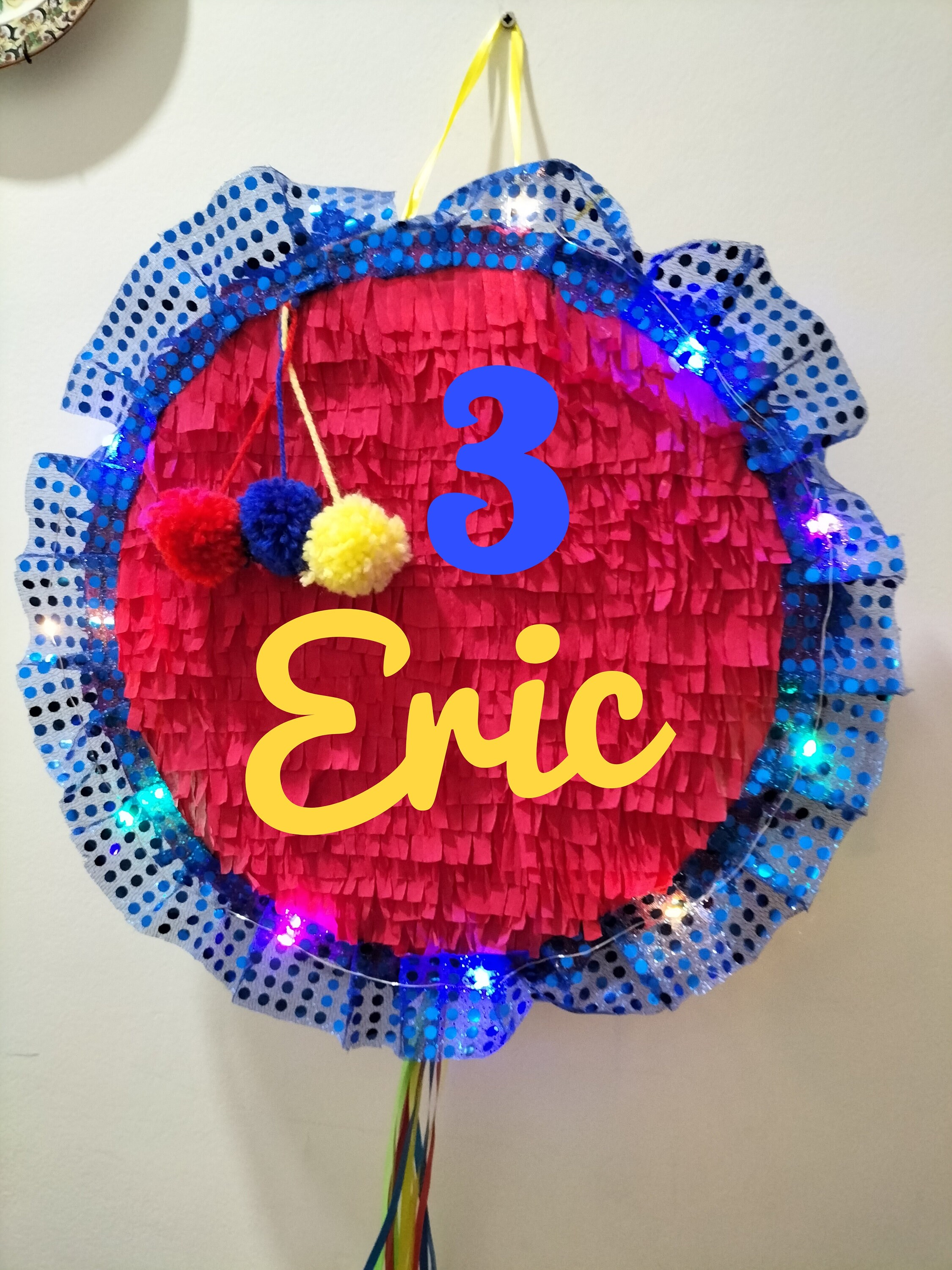 Premium Light-up Pinata: Fiesta Fun With Real Lights Birthday Party ...