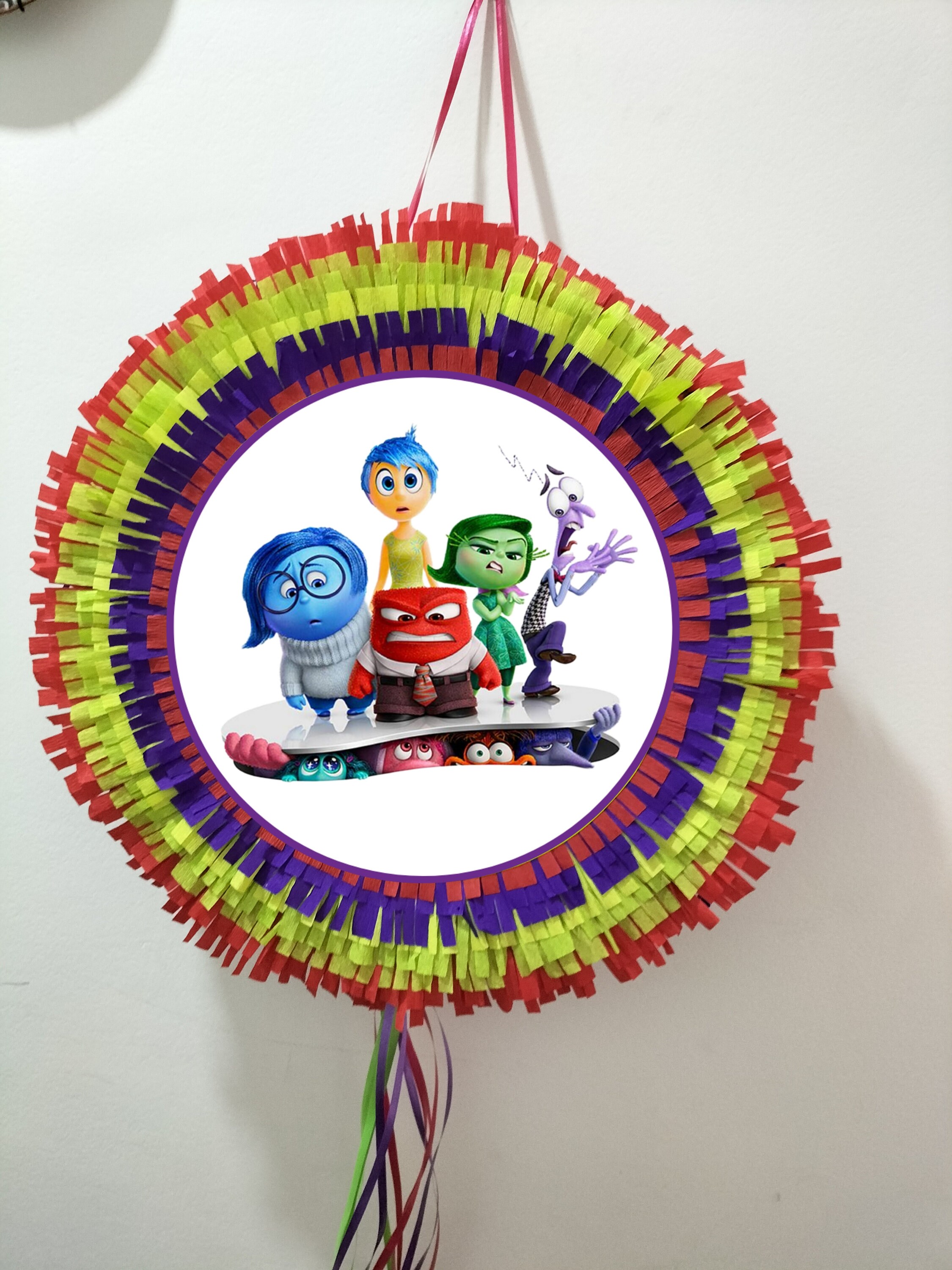 Birthday Party Pinata Inside Out 2 Supplies Favor Intensely Cupcake ...