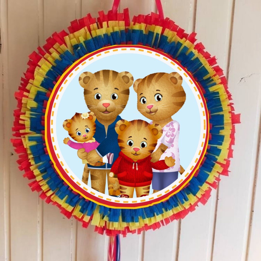 Birthday Party Pinata Daniel Tiger Boys/girls and Friends or Family ...