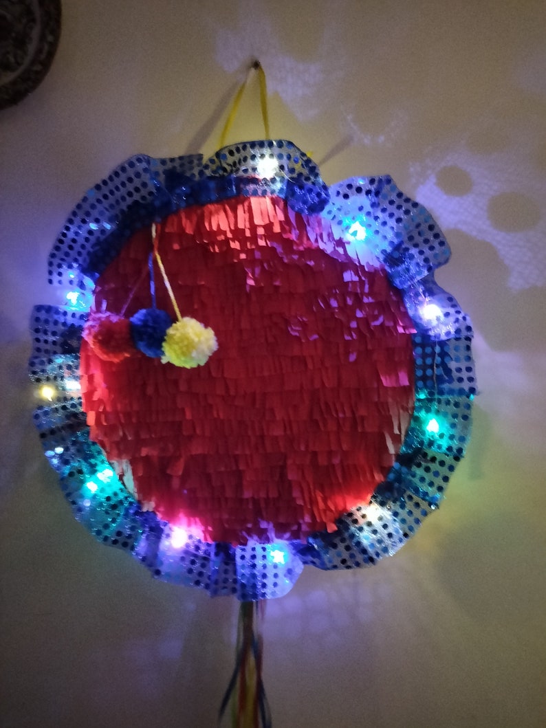 Premium Light-up Pinata: Fiesta Fun With Real Lights Birthday Party ...