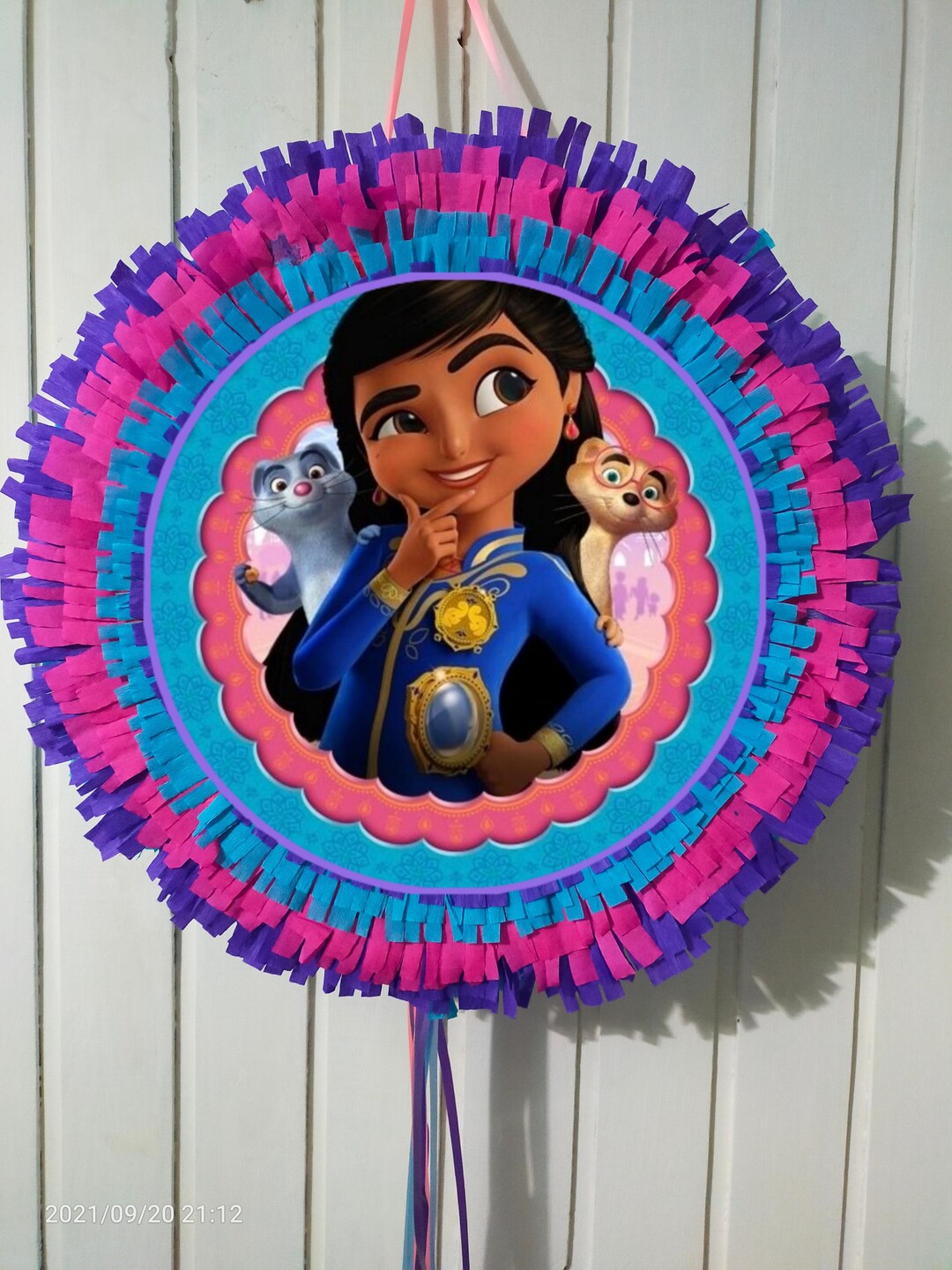 Birthday Party Pinata Mira Royal Detective Party Supplies - Etsy