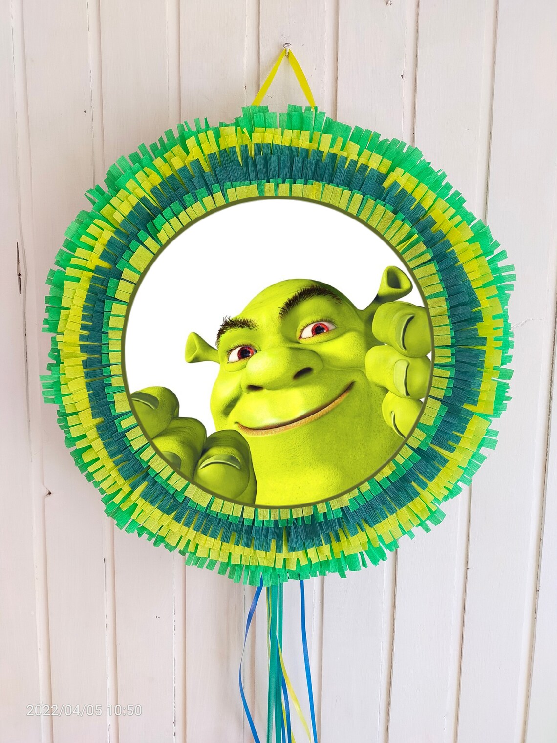 Birthday Pinata Shrek and Fiona Party Supplies - Etsy