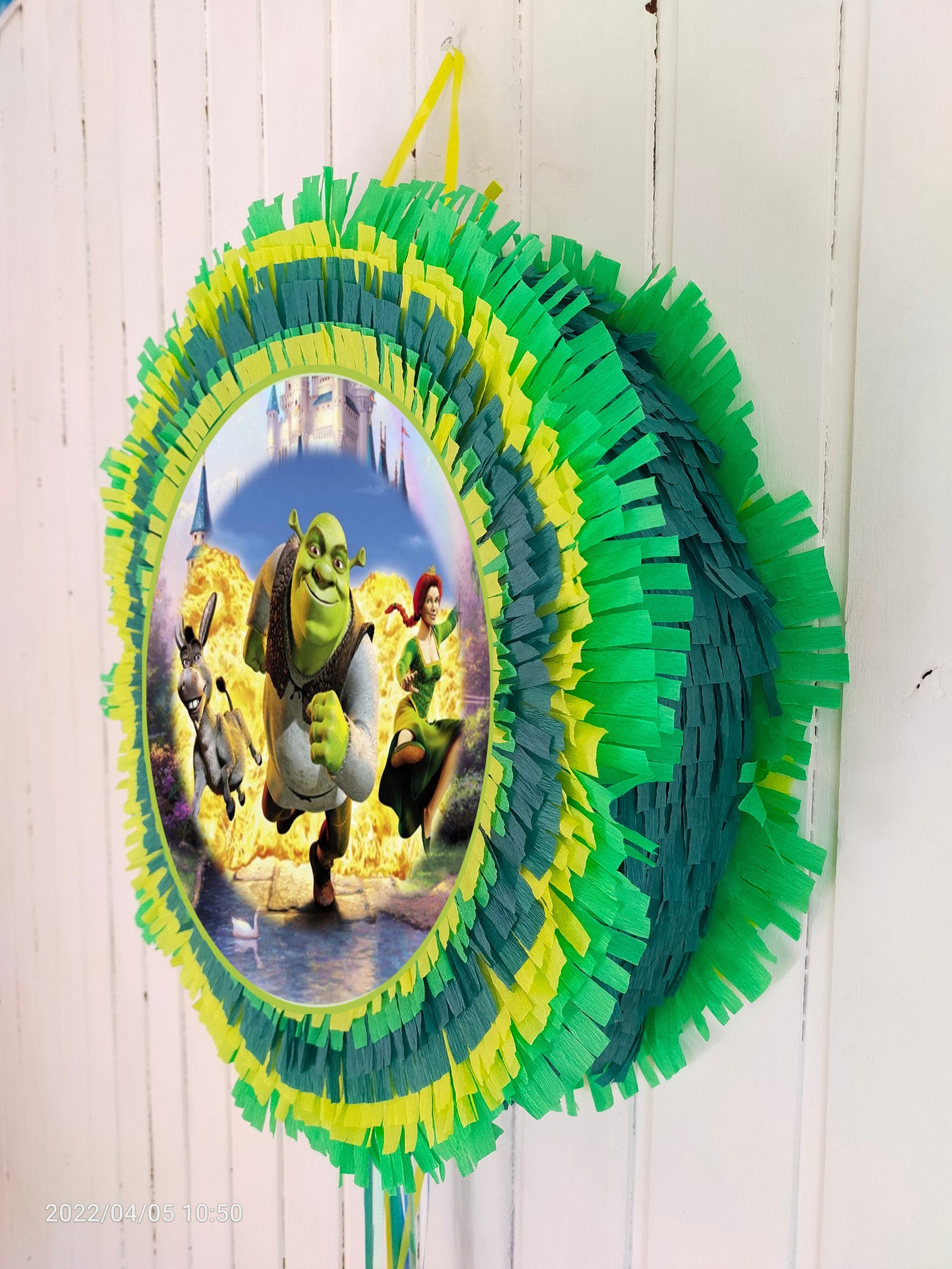 Birthday Pinata Shrek and Fiona Party Supplies - Etsy