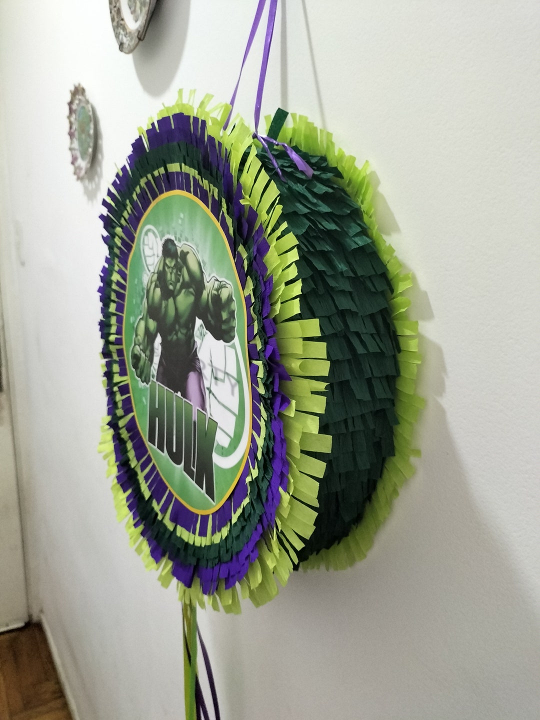 Birthday Party Pinata HULK Supplies Favor Cupcake Topper Options - Etsy