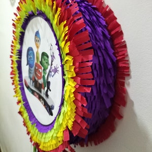 Birthday Party Pinata Inside Out 2 Supplies Favor Intensely Cupcake ...