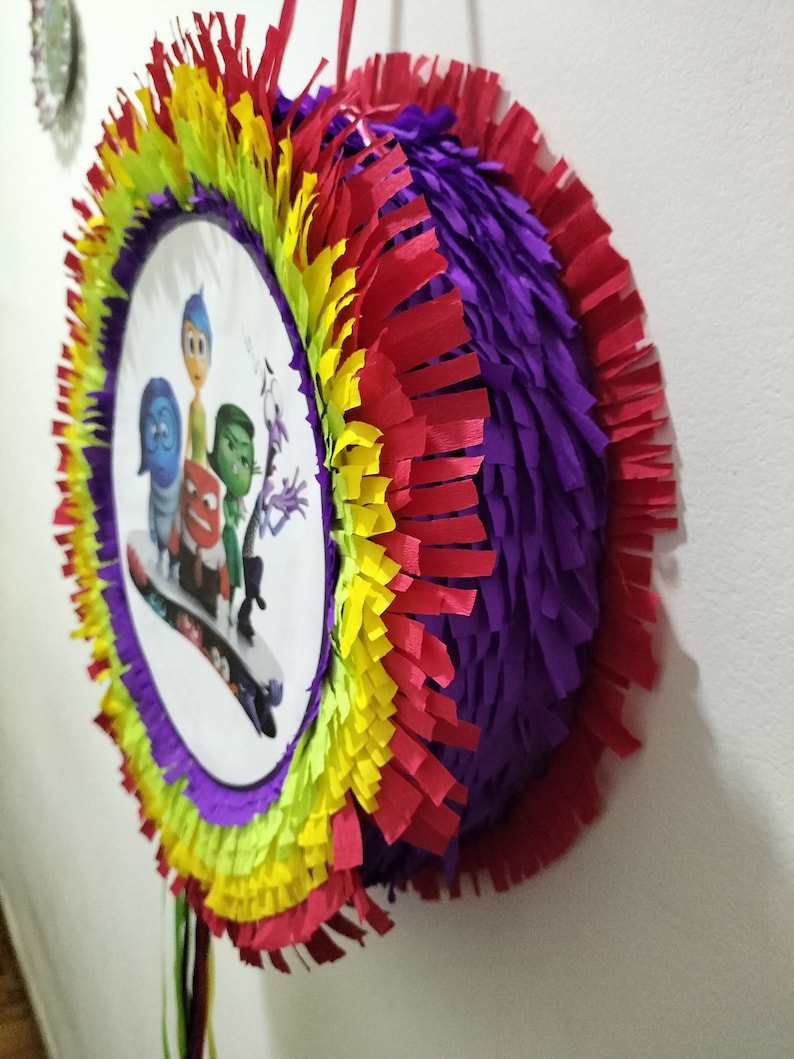 Birthday Party Pinata Inside Out 2 Supplies Favor Intensely Cupcake ...