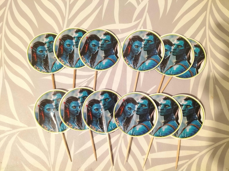 Birthday Pinata Avatar Party Supplies Cupcake Toppers Option - Etsy