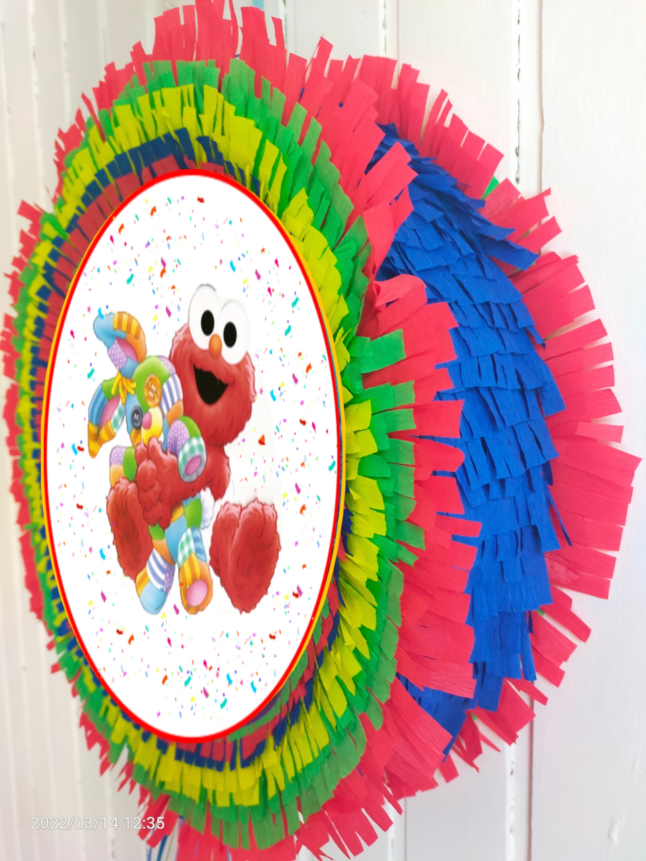 Birthday Party Pinata Sesame Street Elmo Favor Game Supplies - Etsy