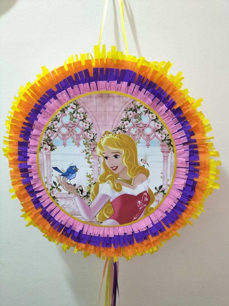 Birthday Party Pinata Sleeping Beauty Aurora Supplies Favor - Etsy